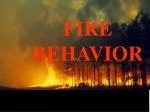 PPT - Fire Behavior Understanding the Basics PowerPoint Presentation ...