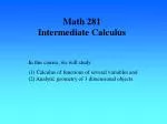 PPT - INTERMEDIATE MATH PowerPoint Presentation, free download - ID:5011540