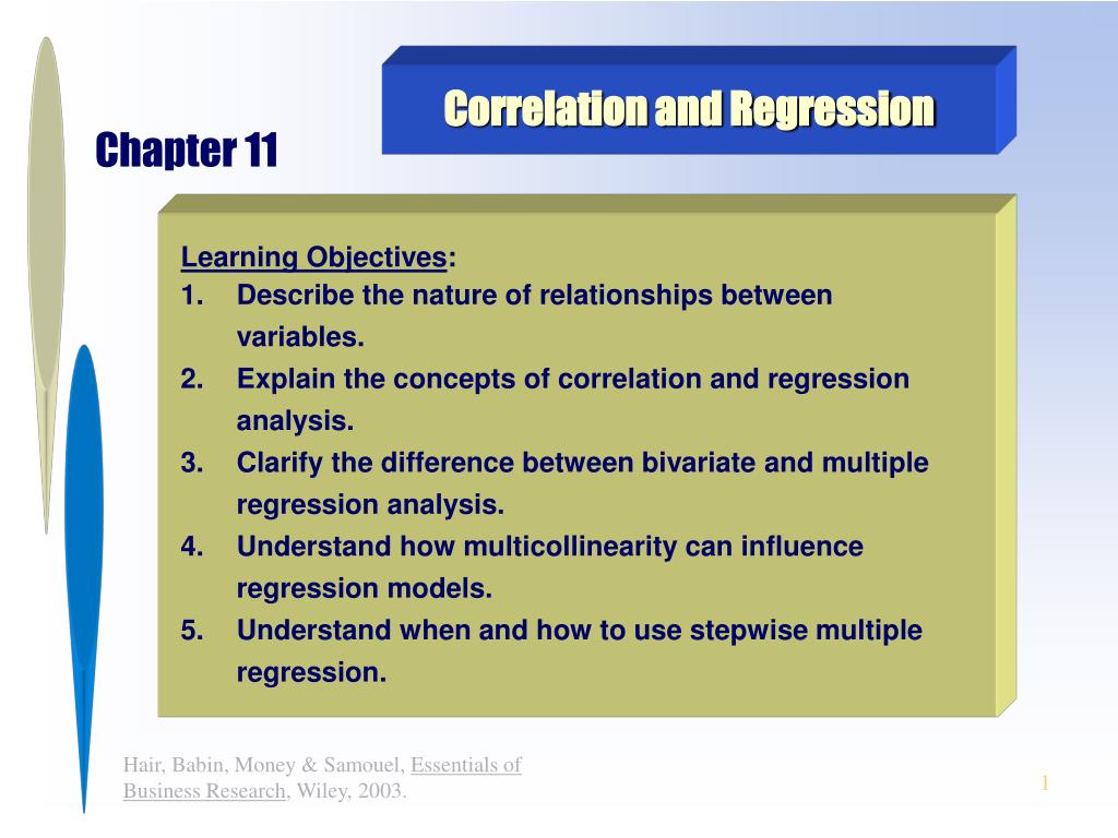 PPT - Correlation and Regression PowerPoint Presentation, free download ...