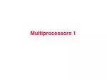 PPT - MULTIPROCESSORS PowerPoint Presentation, free download - ID:5126355