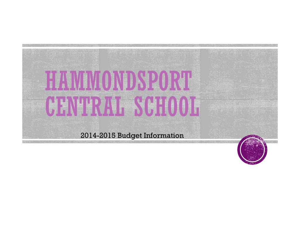 PPT - Hammondsport Central School PowerPoint Presentation, free ...