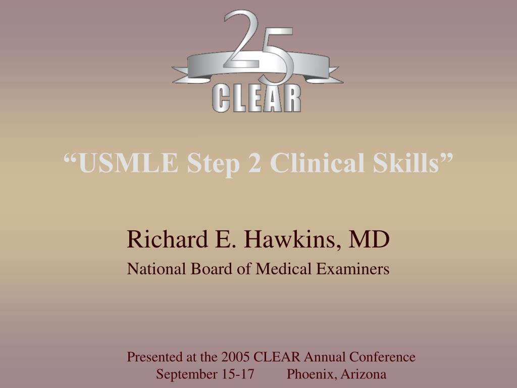 PPT - “USMLE Step 2 Clinical Skills” PowerPoint Presentation, free ...