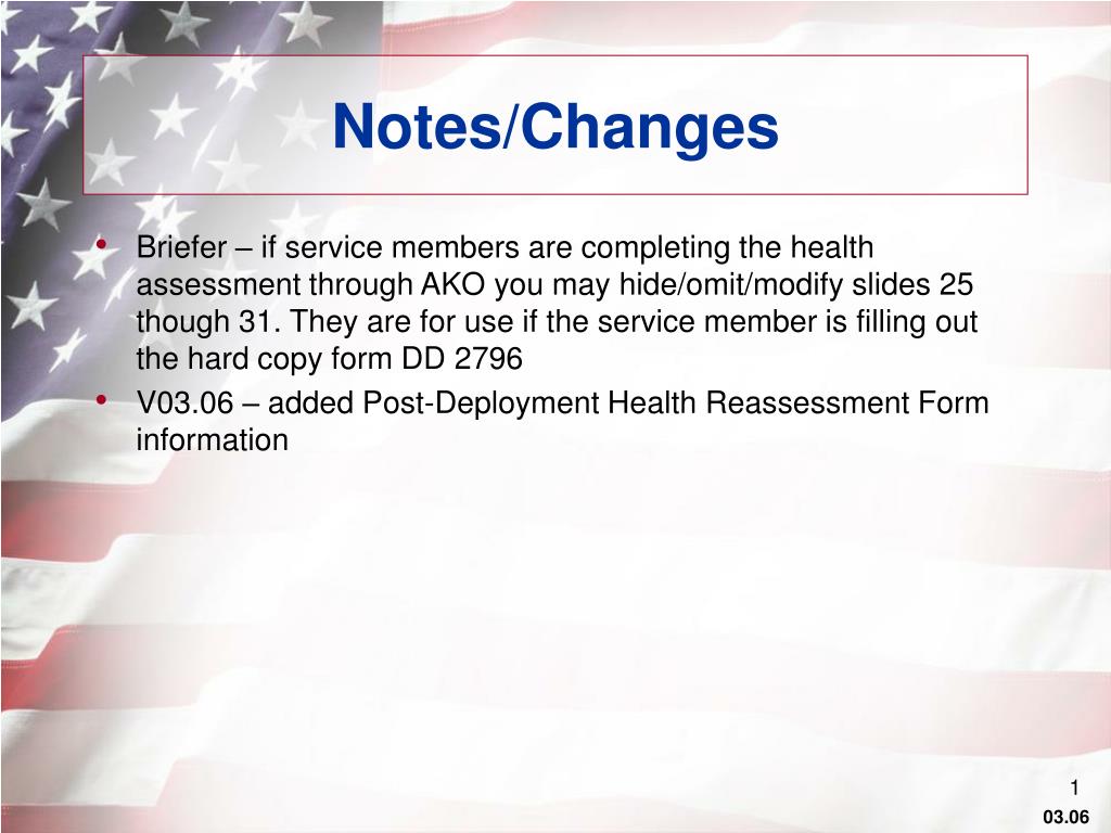 PPT - Notes/Changes PowerPoint Presentation, free download - ID:6805897