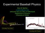 PPT - Physics in Baseball PowerPoint Presentation, free download - ID ...