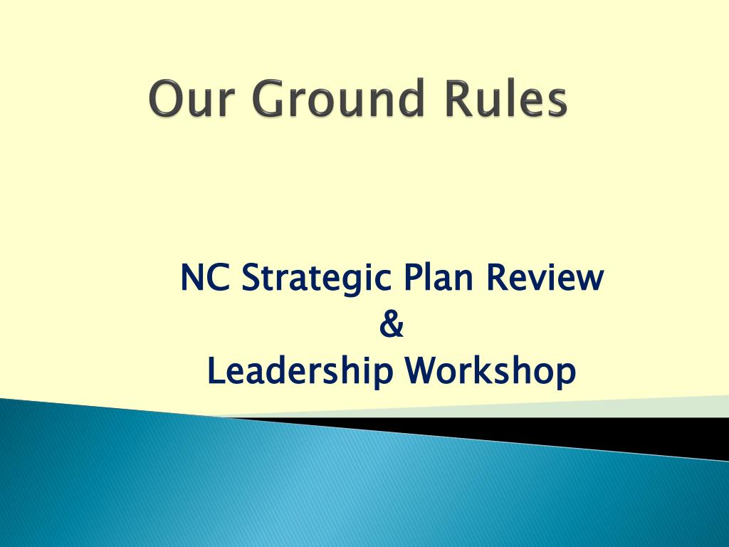PPT - Our Ground Rules PowerPoint Presentation, free download - ID:6806215