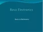 PPT - Basic Electronics PowerPoint Presentation, free download - ID:865244