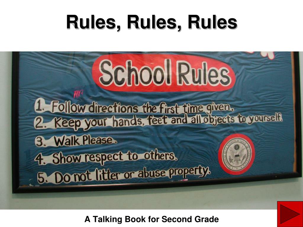 PPT - Rules, Rules, Rules PowerPoint Presentation, free download - ID ...