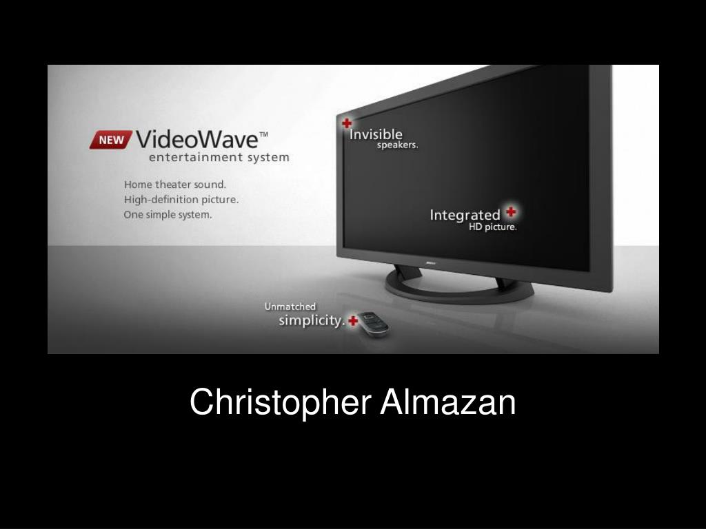 PPT - Bose VideoWave PowerPoint Presentation, free download - ID:6808436