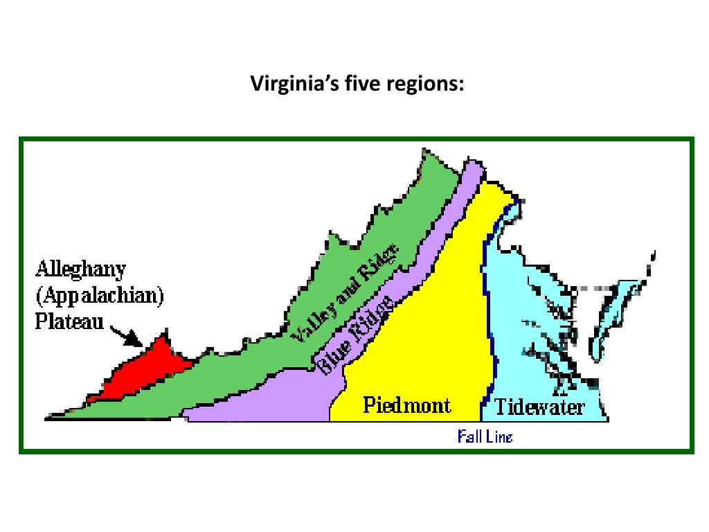 PPT - Virginia’s five regions: PowerPoint Presentation, free download ...