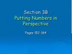 PPT - Section 3B Putting Numbers in Perspective PowerPoint Presentation ...