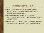 PPT - Narrative Text PowerPoint Presentation, free download - ID:2522447