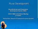 PPT - RURAL DEVELOPMENT PowerPoint Presentation, free download - ID:1459178
