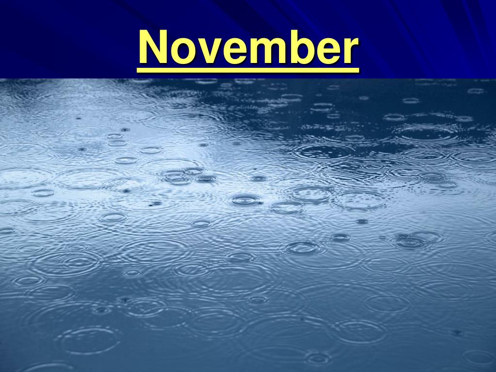 PPT - November PowerPoint Presentation, free download - ID:6812192