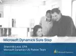 PPT - Microsoft Dynamics Sure Step PowerPoint Presentation, free ...
