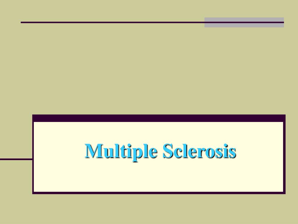 PPT - Multiple Sclerosis PowerPoint Presentation, free download - ID ...