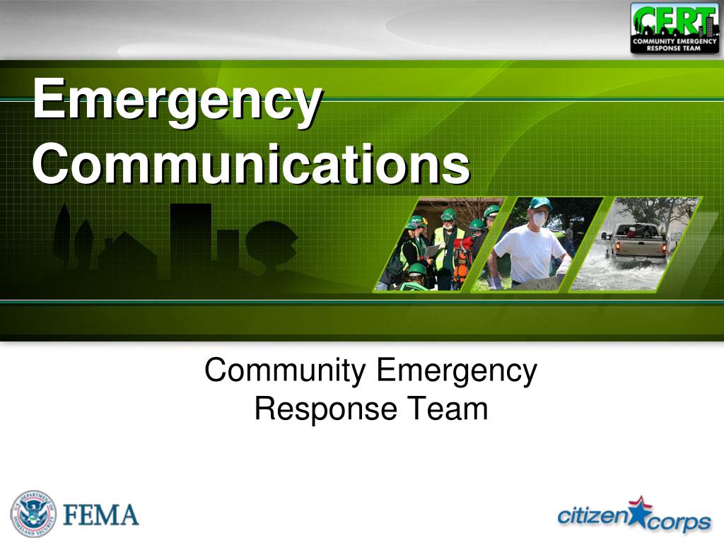 PPT - Emergency Communications PowerPoint Presentation, free download ...