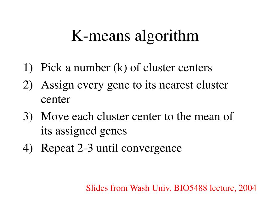 PPT - K-means algorithm PowerPoint Presentation, free download - ID:6815492