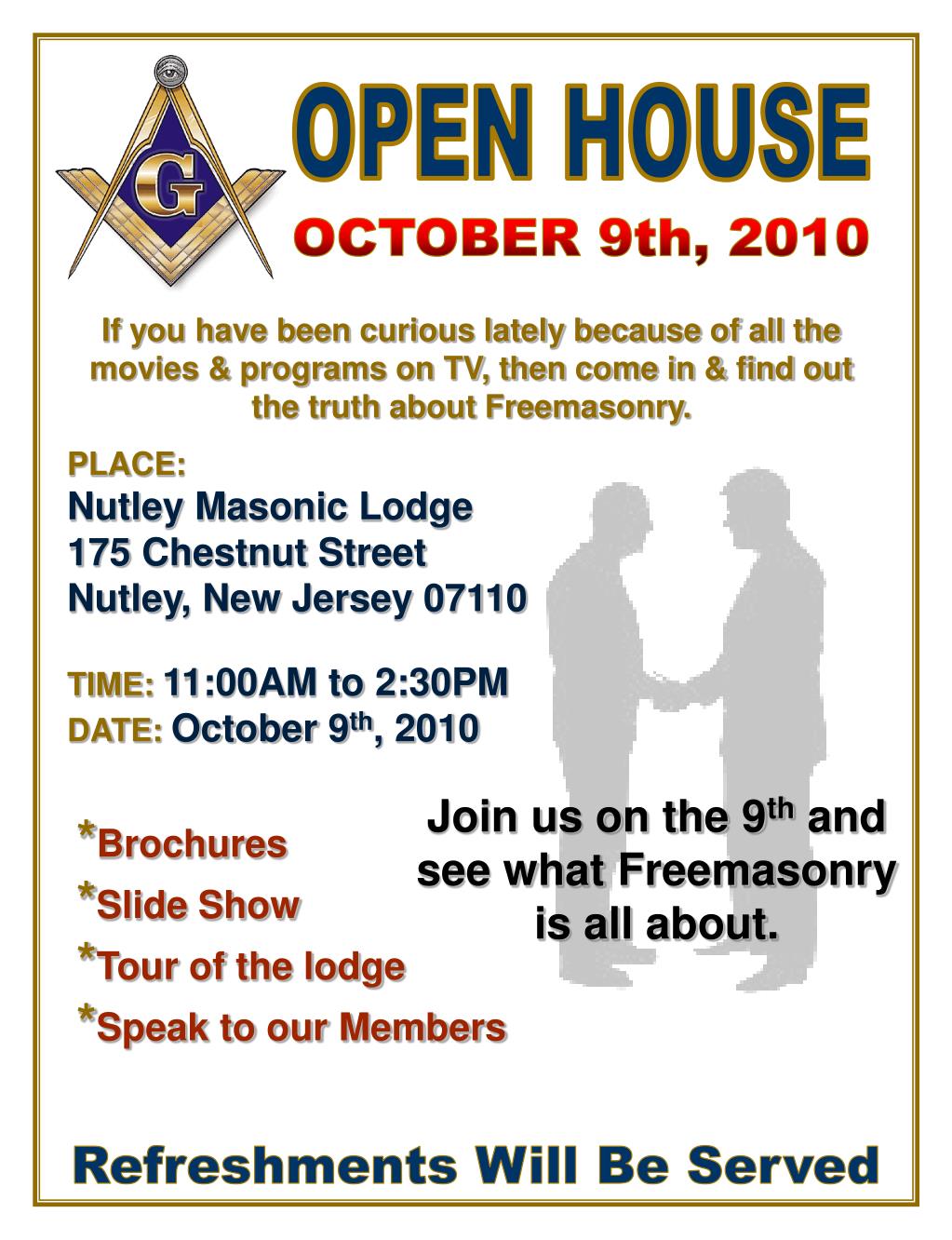 PPT - OPEN HOUSE PowerPoint Presentation, free download - ID:6816573