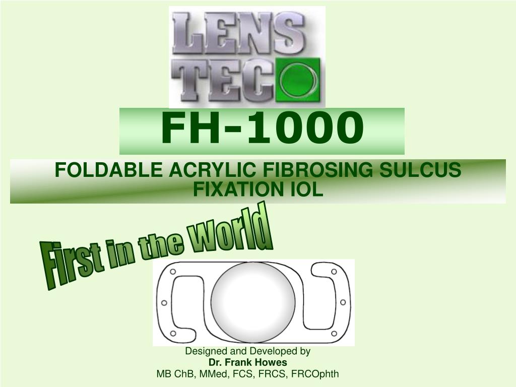 PPT - FH-1000 PowerPoint Presentation, free download - ID:6819090