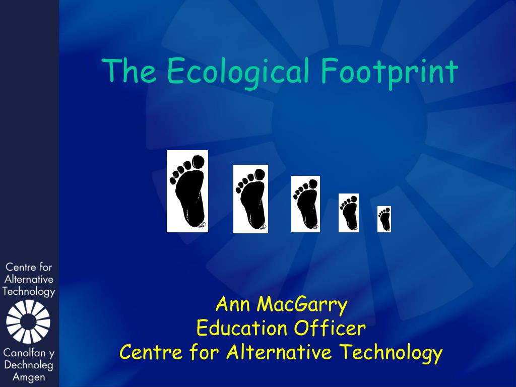 PPT - The Ecological Footprint PowerPoint Presentation, free download ...