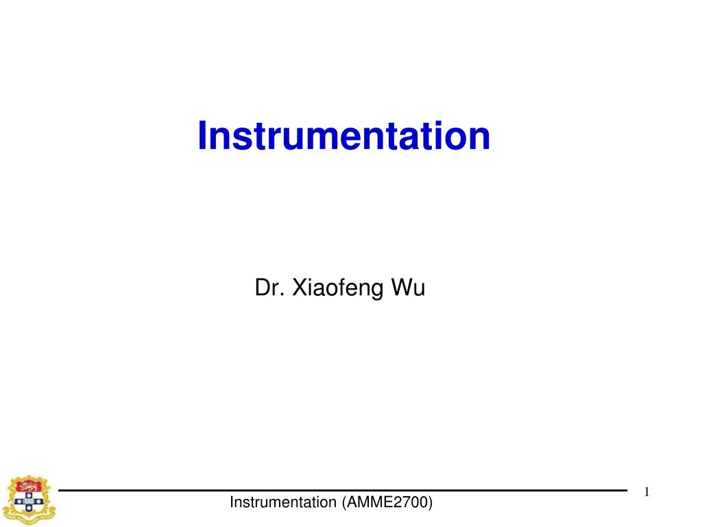 PPT - Instrumentation PowerPoint Presentation, free download - ID:6824213