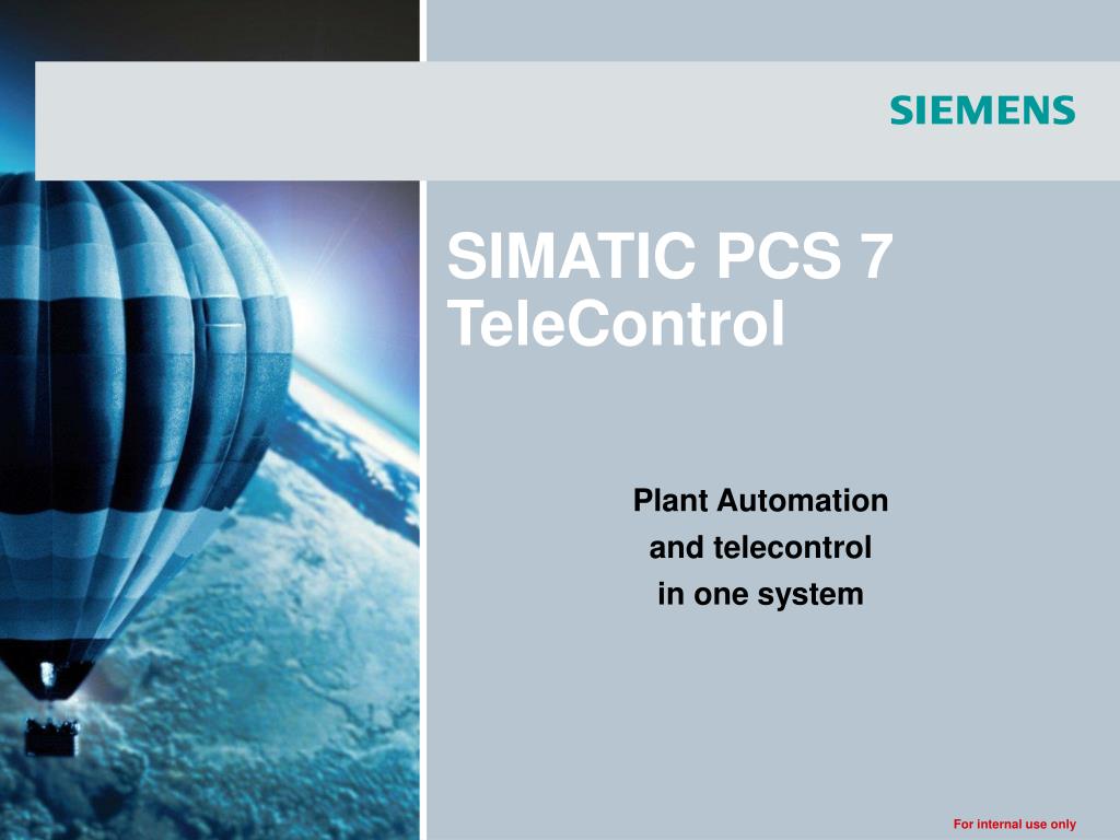PPT - SIMATIC PCS 7 TeleControl PowerPoint Presentation, free download ...