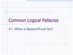 PPT - Common Logical Fallacies PowerPoint Presentation, free download ...