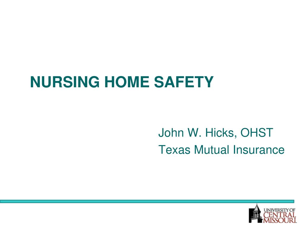 PPT - NURSING HOME SAFETY PowerPoint Presentation, free download - ID ...