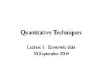 PPT - Quantitative Techniques in Business PowerPoint Presentation, free ...