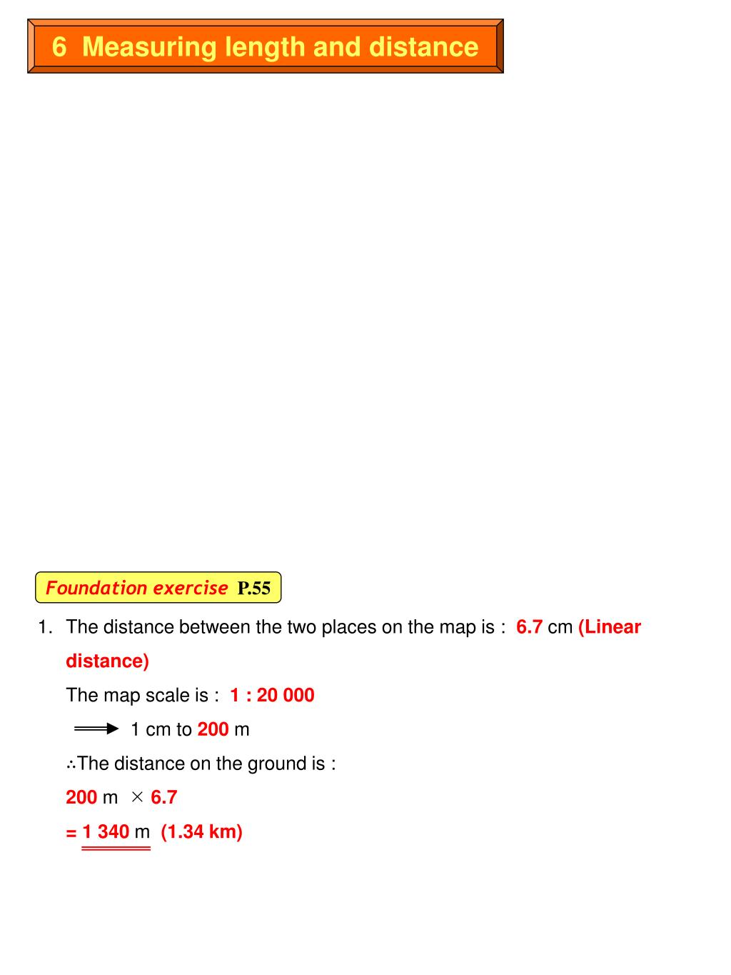 PPT - 6 Measuring length and distance PowerPoint Presentation, free ...