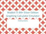 PPT - TI 84 Calculator PowerPoint Presentation, free download - ID:366573
