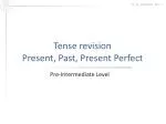 PPT - The Past Perfect Tense PowerPoint Presentation, free download ...