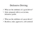 PPT - ntsi defensive driving, nycdefensivedrivingcourseonline.com info ...