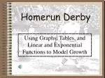 PPT - Home Run Derby PowerPoint Presentation, free download - ID:7368047