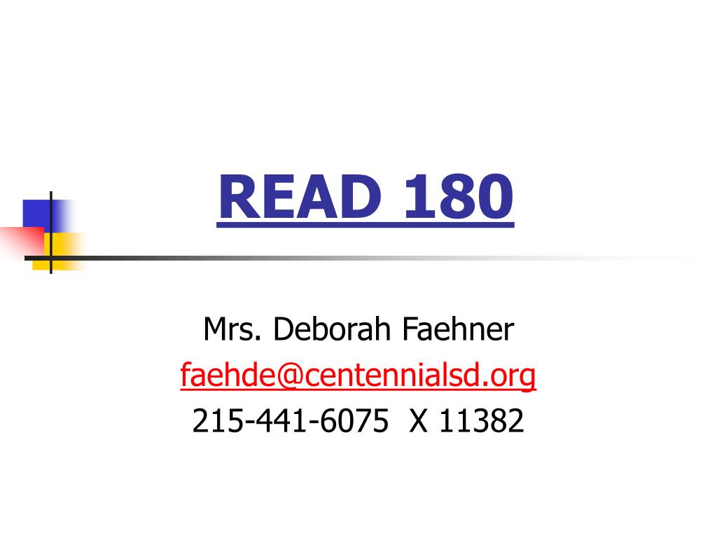 PPT - READ 180 PowerPoint Presentation, free download - ID:6833047