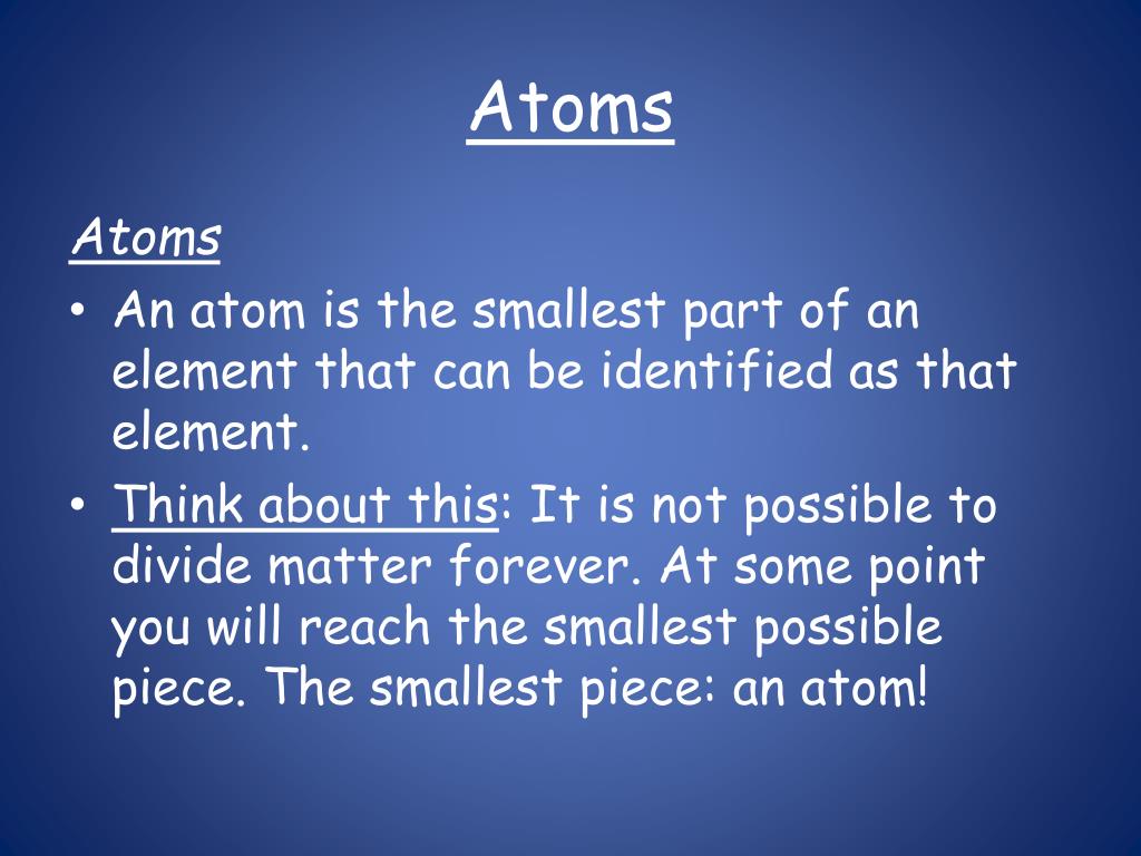PPT - Atoms PowerPoint Presentation, free download - ID:6834598