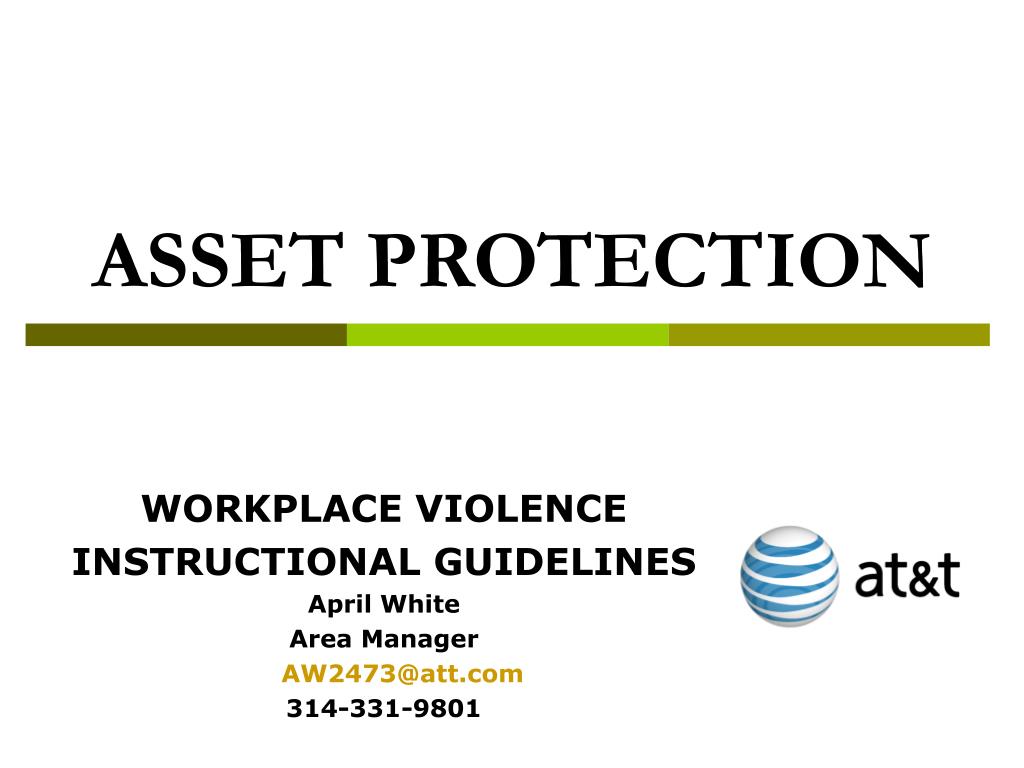 PPT - ASSET PROTECTION PowerPoint Presentation, free download - ID:6835707
