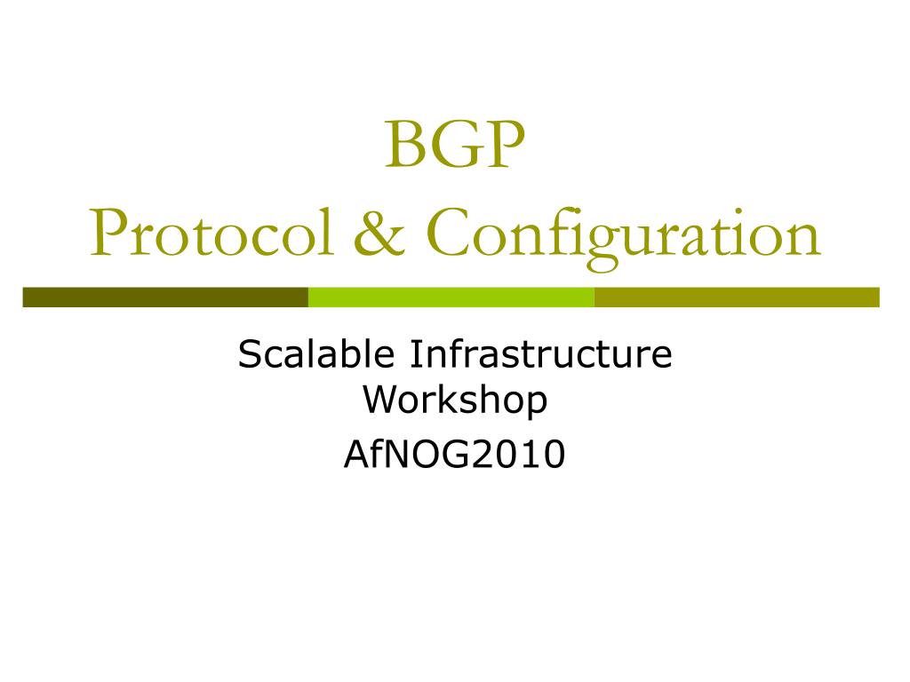 PPT - BGP Protocol & Configuration PowerPoint Presentation, free ...