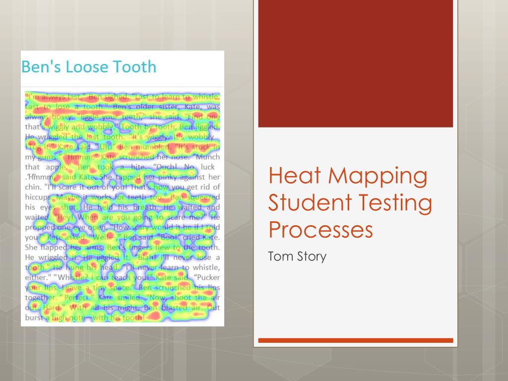 PPT - Heat Mapping Student Testing Processes PowerPoint Presentation ...