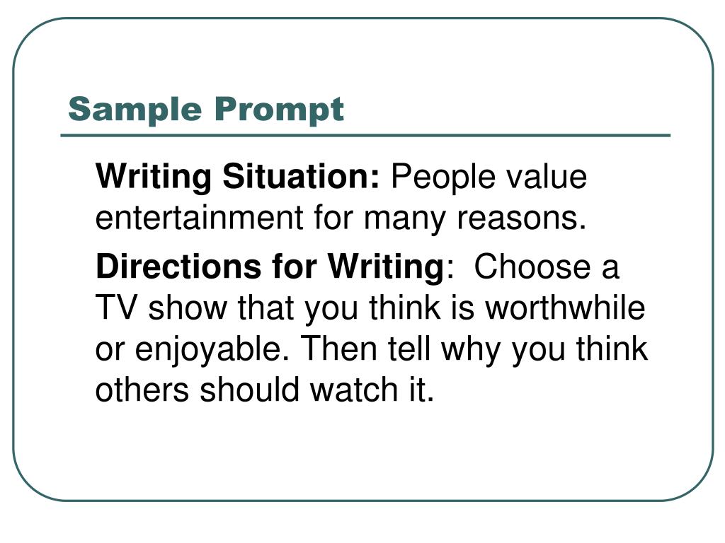 PPT - Sample Prompt PowerPoint Presentation, free download - ID:6838440