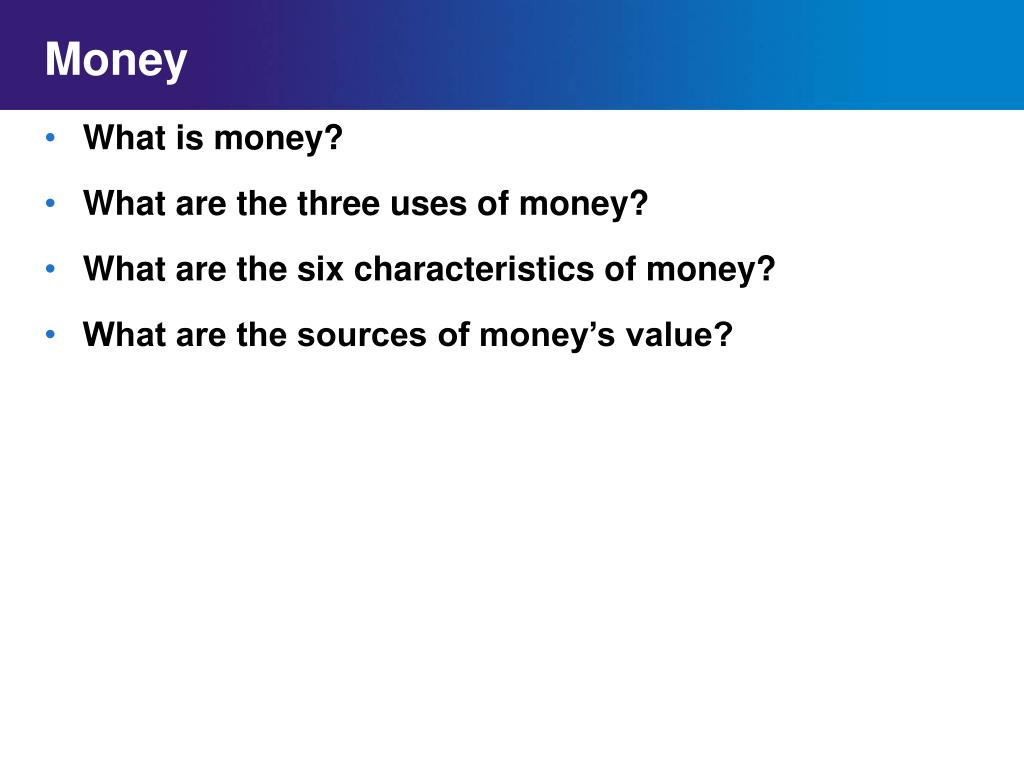 PPT - Money PowerPoint Presentation, free download - ID:6839506