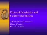 PPT - Conflict Sensitivity and Peacebuilding PowerPoint Presentation ...