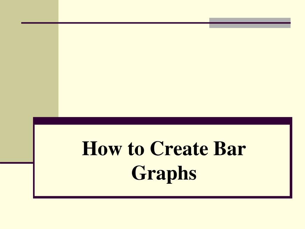 PPT - How to Create and Design Effective Bar Graphs for Data Comparison ...