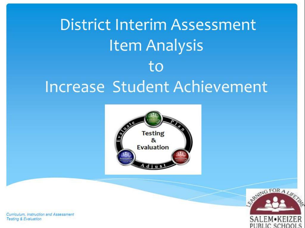 PPT - Using Data to Inform Instruction PowerPoint Presentation, free ...