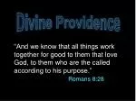 PPT - Divine Providence and Human Freedom PowerPoint Presentation, free ...