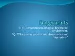 PPT - Fingerprints PowerPoint Presentation, free download - ID:3930838