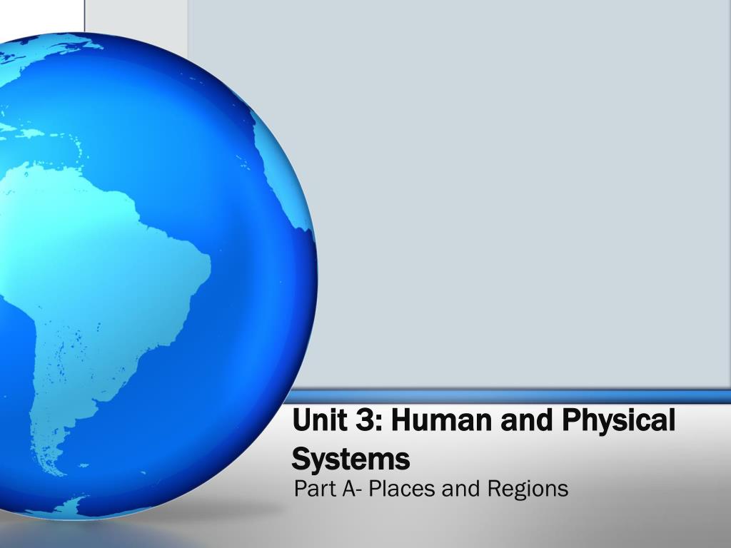 PPT - Unit 3: Human and Physical Systems PowerPoint Presentation, free ...
