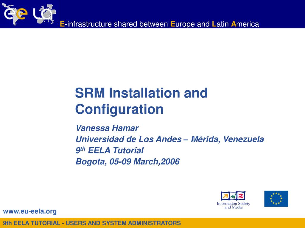 PPT - SRM Installation and Configuration PowerPoint Presentation, free download - ID:6849256