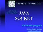 PPT - Socket Programming in Java PowerPoint Presentation, free download ...
