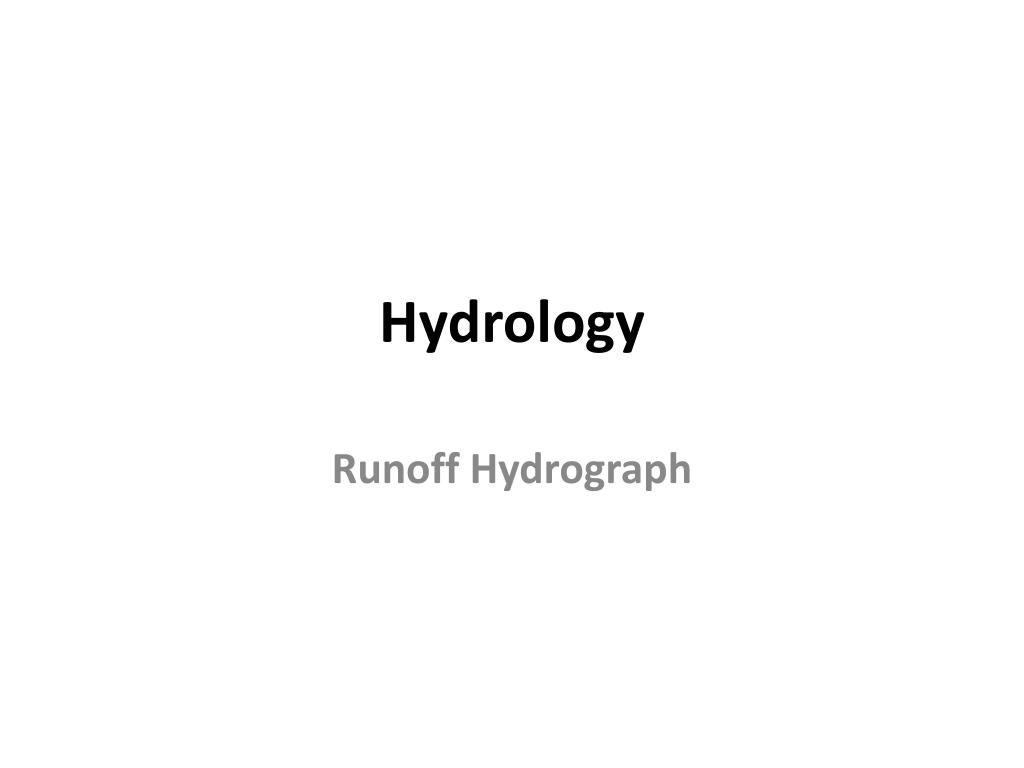 PPT - Hydrology PowerPoint Presentation, free download - ID:6850408